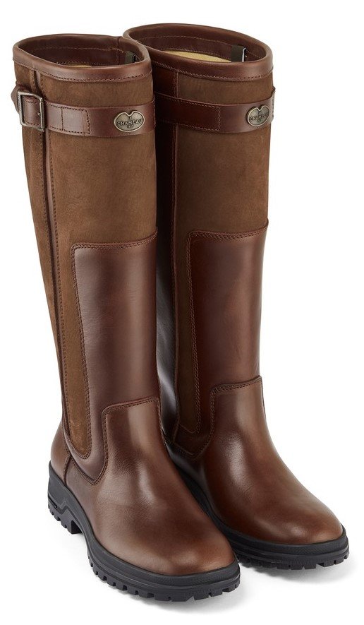 Bottes femme en cuir marron Jameson LE CHAMEAU - 16302