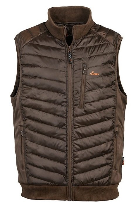 Gilet sans manches Jaguar marron bi-matière ProHunt VERNEY ... - 19893