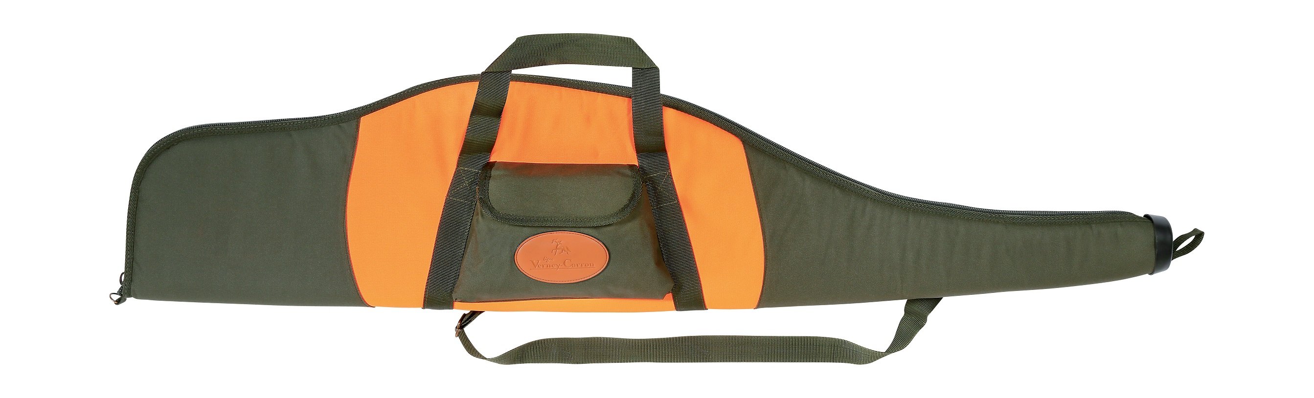 Fourreau Carabine 120 cm avec optique Orange/Vert Verney Ca... - 10116