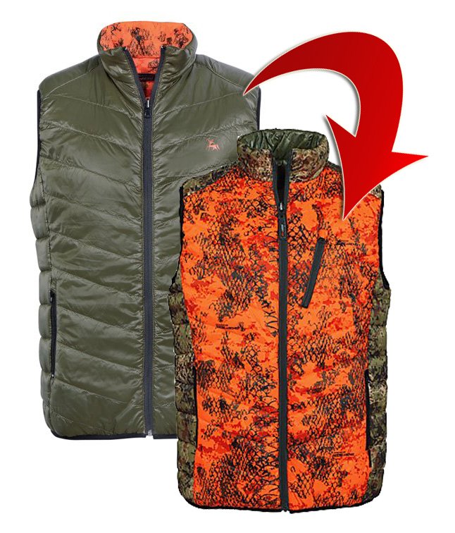 Gilet camouflage réversible blaze Léopard Pro Hunt VERNEY C... - 12028