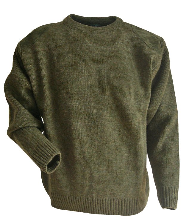 Pull de chasse LMA vert pour homme - 4809