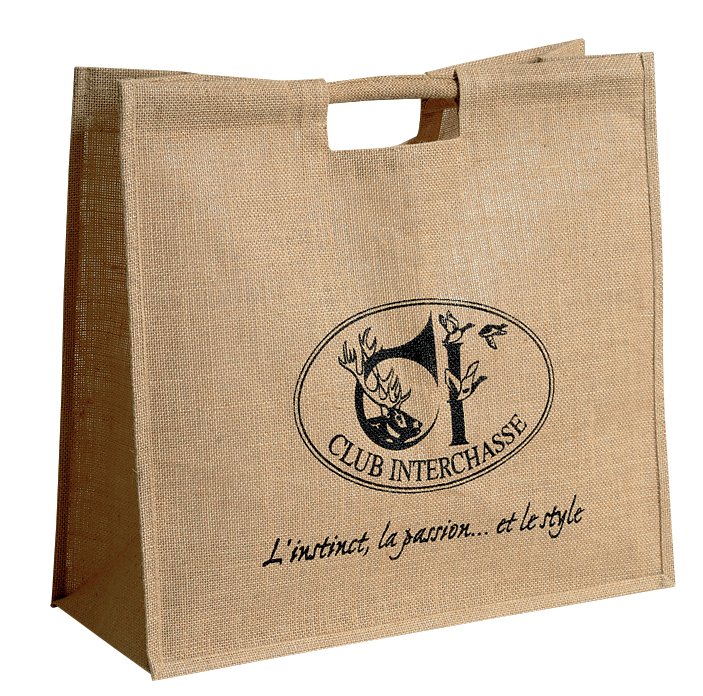Sac en toile de jute imperméable Adamo Club Interchasse - 9260